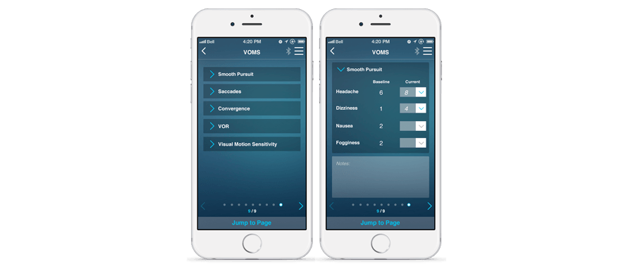 HeadCheck adds VOMS to the platform | HEADCHECK Health