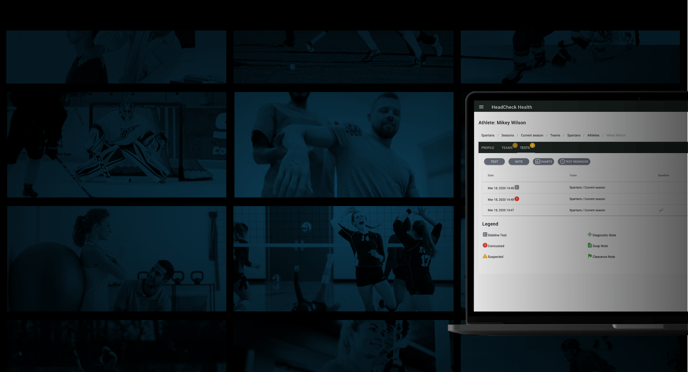 HEADCHECK HUB | Concussion Management | HEADCHECK Health